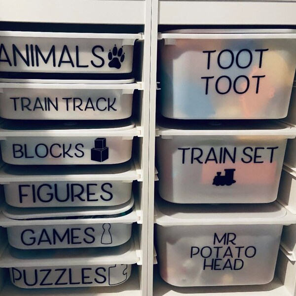 Ikea Trofast Stickers - Etsy UK