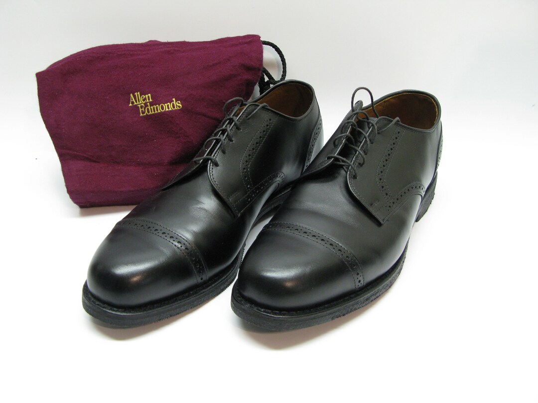 ALLEN EDMONDS Men's BENTON Lace-up Shoes..black.. Size 11.5 D..3408 ...