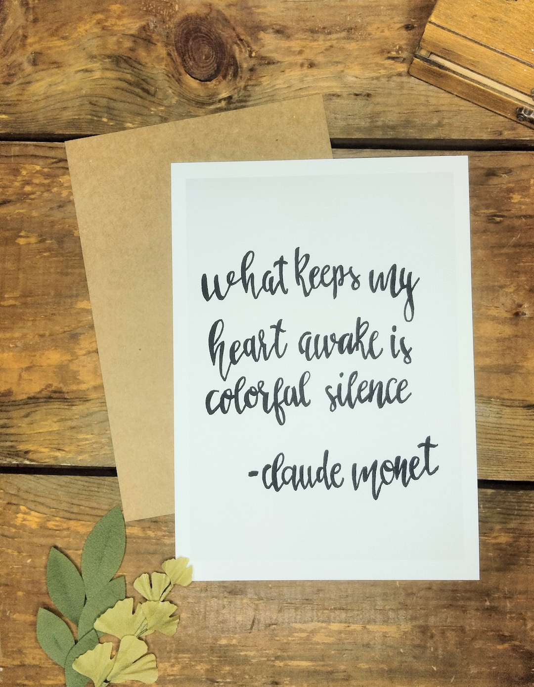 Hand Lettering Art Print Hand Drawn Art Print Inspirational Quote - Etsy