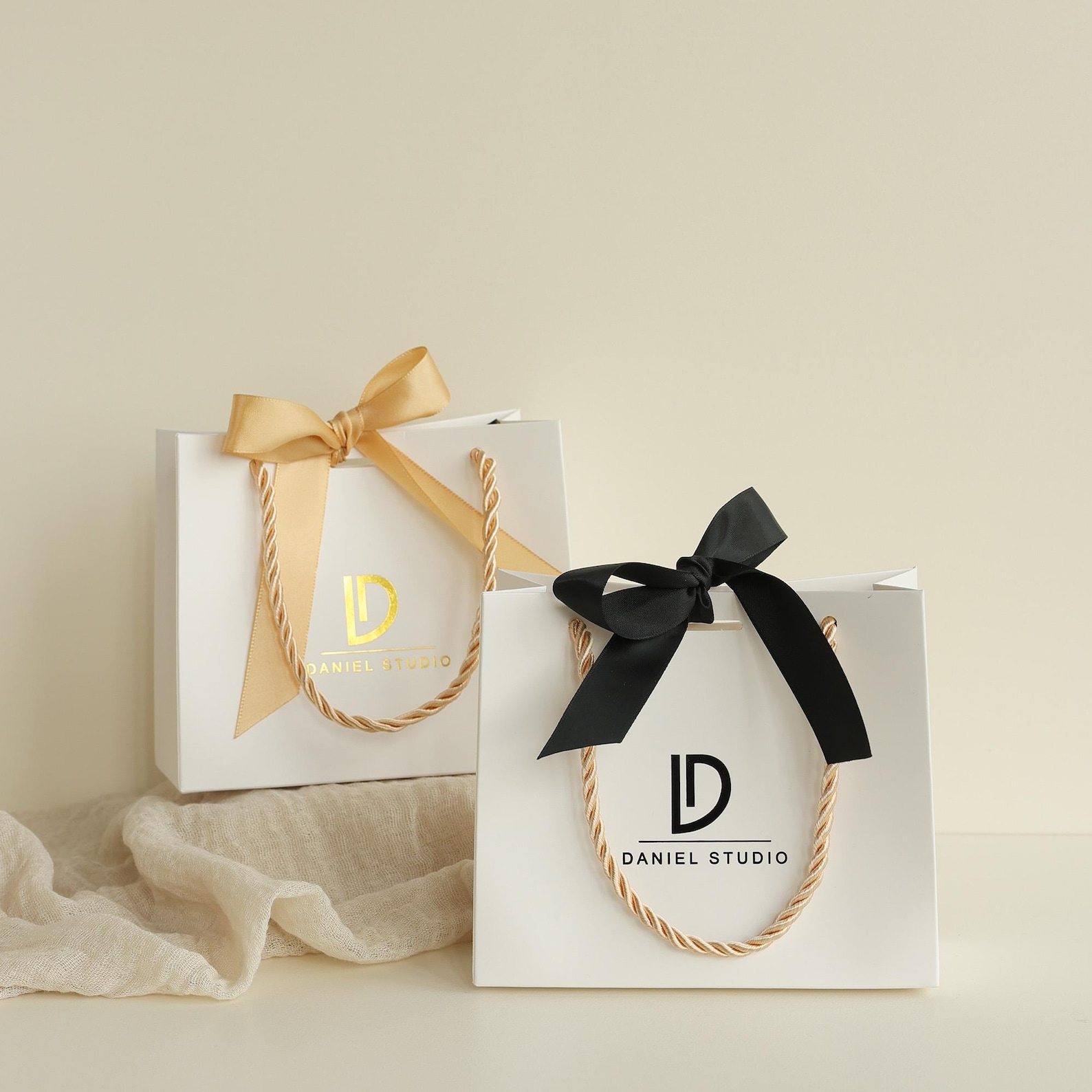 50 Custom Logo Paper Bags, Personalized Gift & Jewelry Packaging - Etsy
