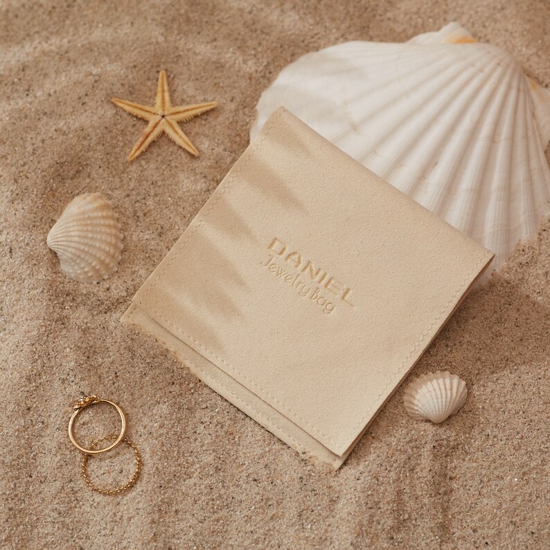 Personalized Pouch With Insert Necklace Packagingjewelry Bag | Etsy