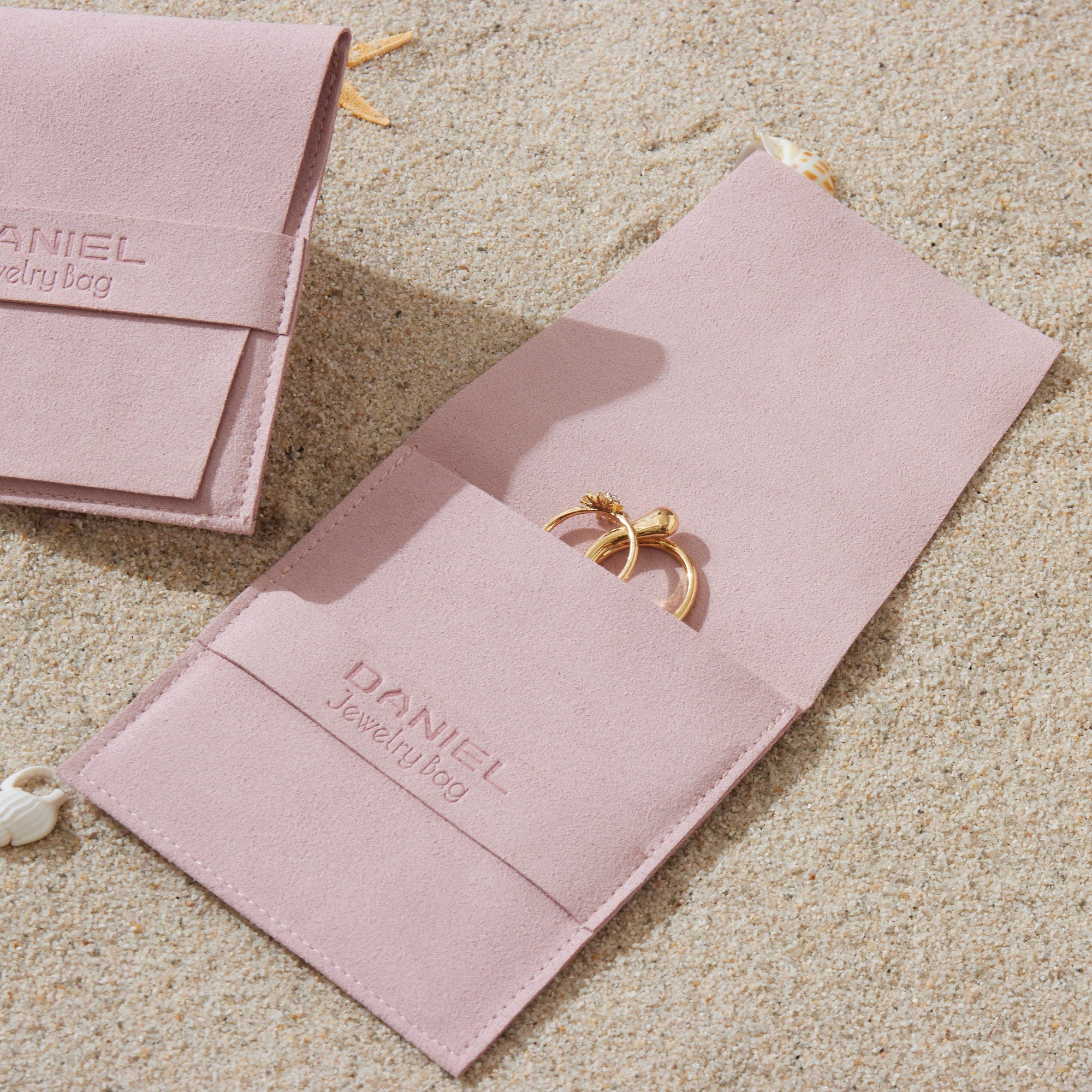 50pcs personalized jewelry bags with logo jewelry pouch with | Etsy