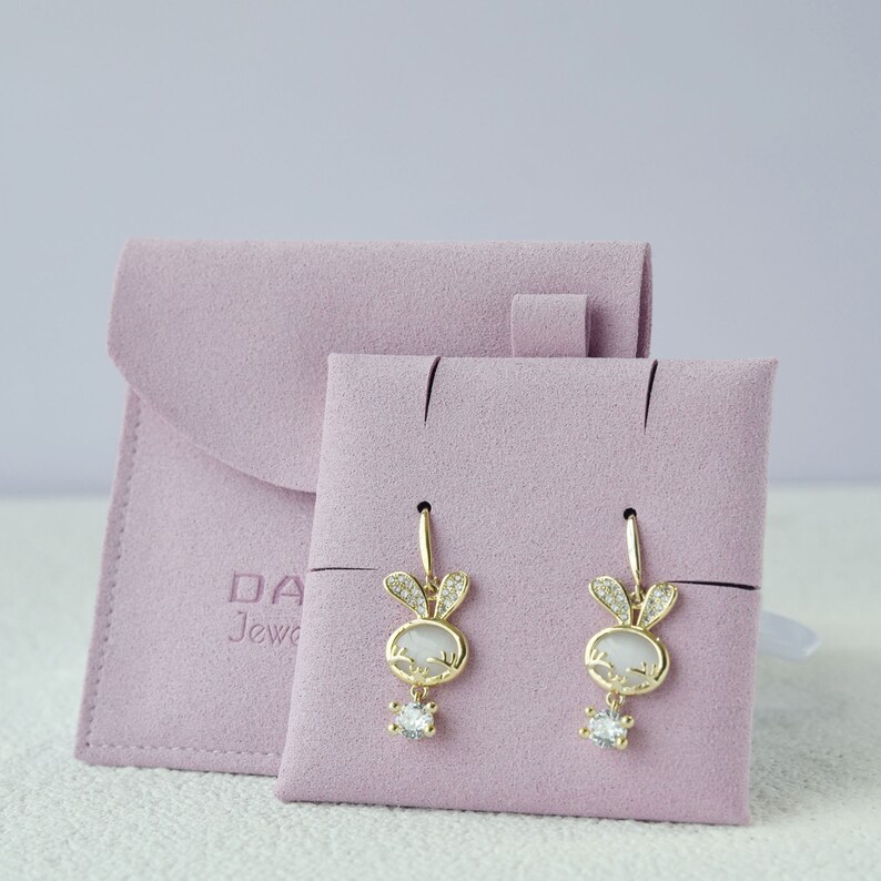 Personalized Pouch With Insert Necklace Packagingjewelry Bag - Etsy