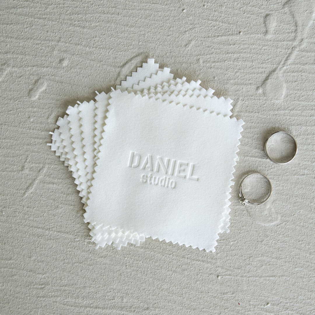 Personalized Polishing Cloth With Envelope Jewelry Cleaning Cloth ...