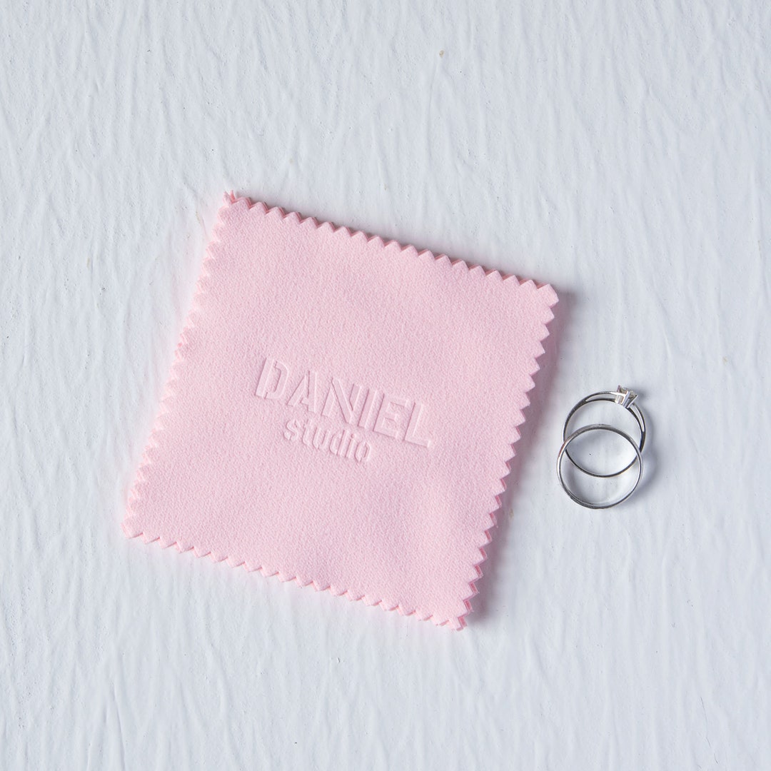 Personalized Polishing Cloth Jewelry Cleaning Cloth Custom Jewelry ...