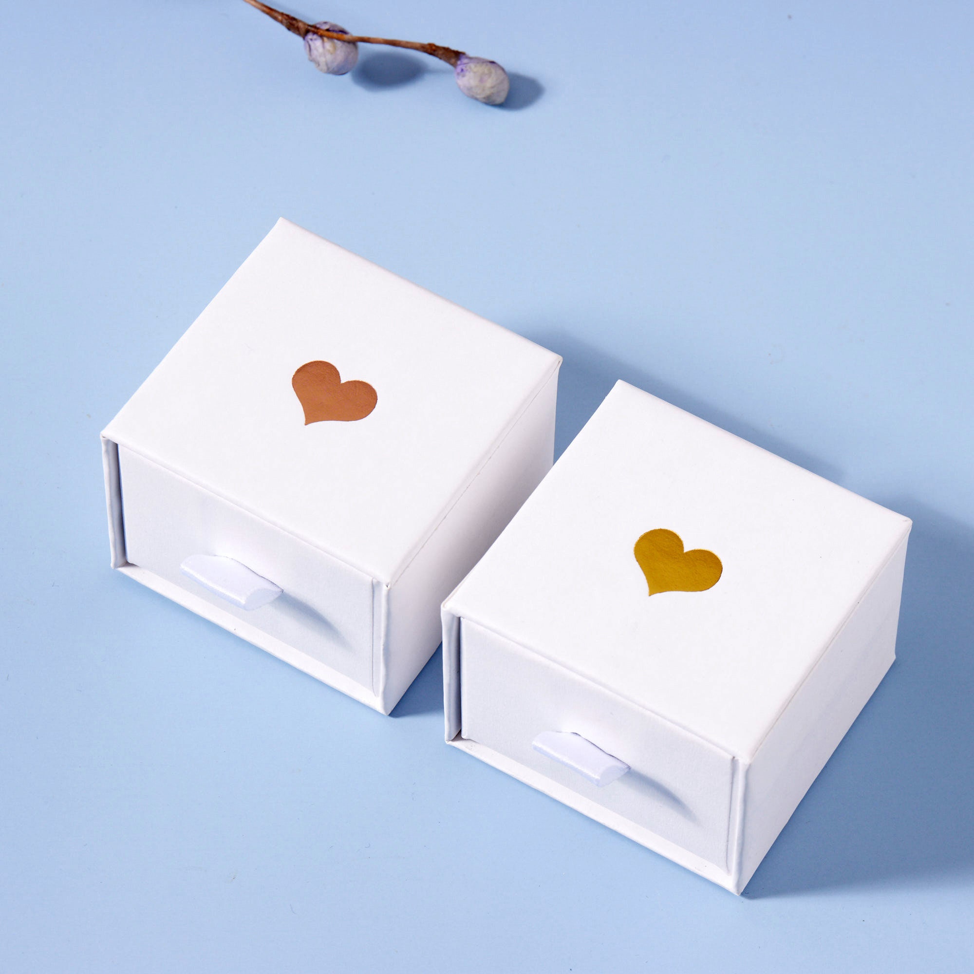 50pcs Ring Boxes With Customized Logo Jewerly Box for Ring | Etsy