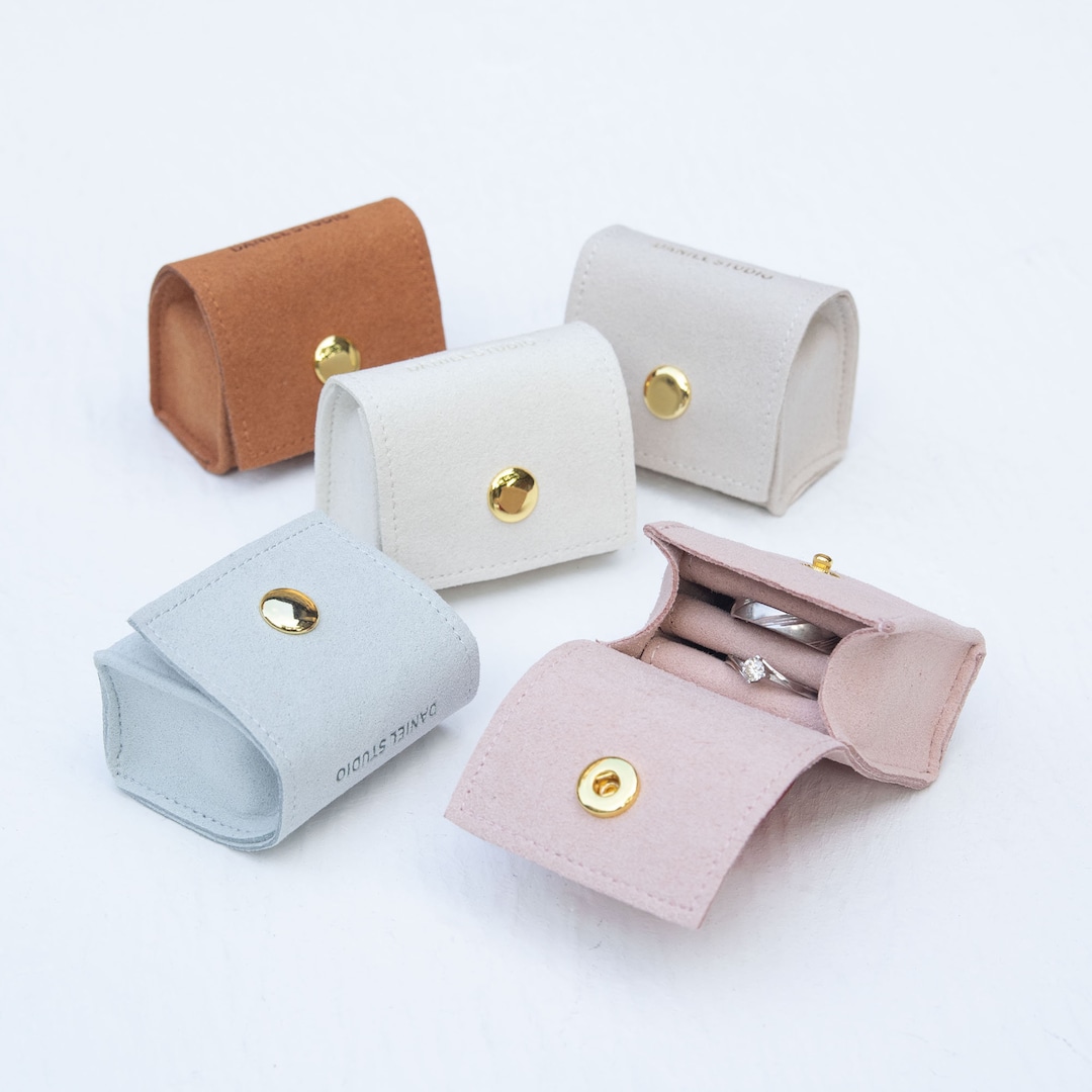 50pcs Personalised Ring Pouch, Custom Ring Organizer, Ring Holder ...