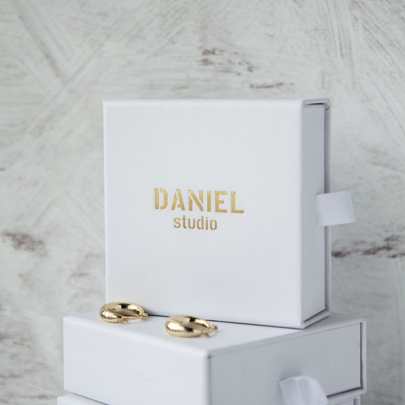 50pcs Personalized White Box With Black Custom Logo Drawer - Etsy