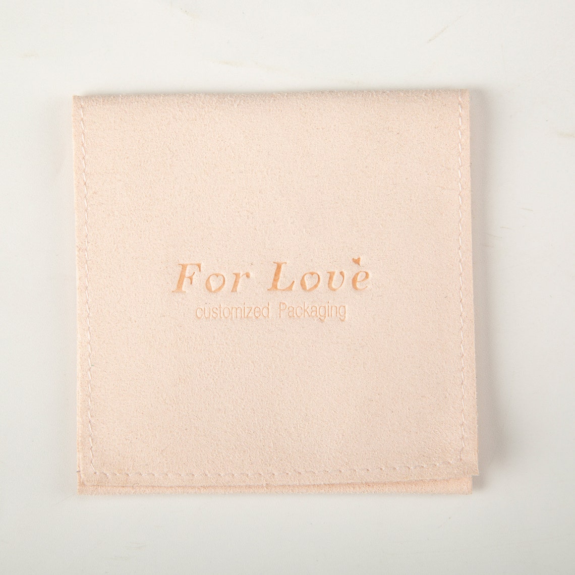 50 Personalized Deboss Logo Print Microfiber Jewelry Pouch - Etsy