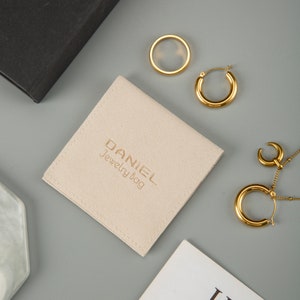 Personalized Jewelry Packaging Pouch With Custom Logo Envelope Bag for ...