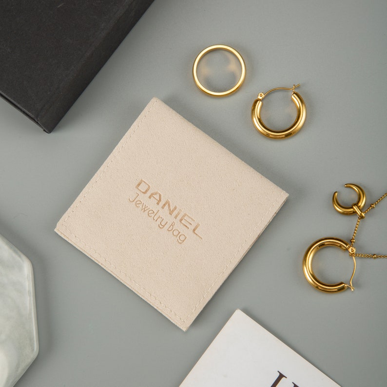 Personalized Jewelry Packaging Pouch With Custom Logo Envelope - Etsy