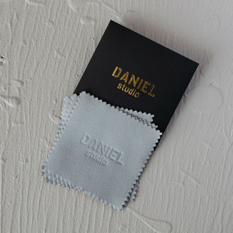 100pcs Personalized Polishing Cloths Custom Jewelry Cleaning - Etsy