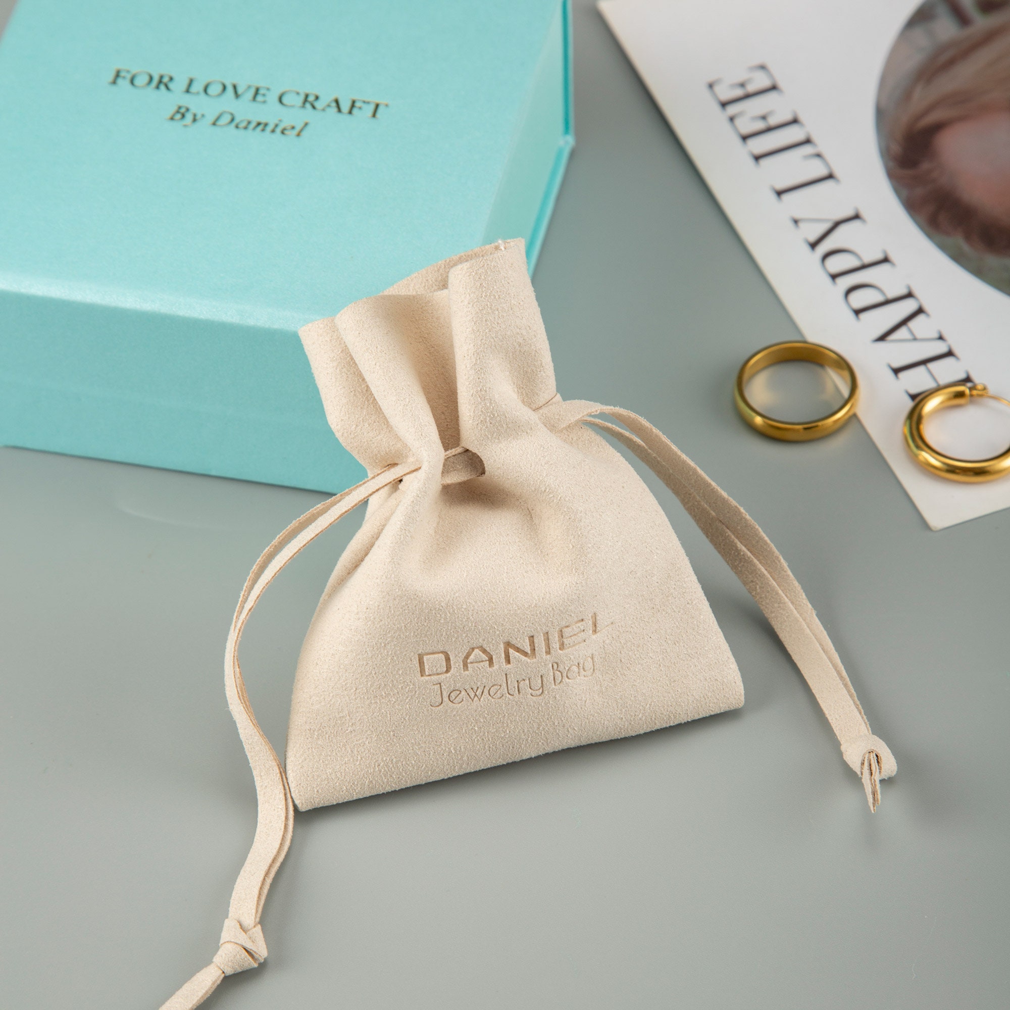 50pcs Custom Jewelry Pouch With Logopersonalized Jewerly Bag - Etsy