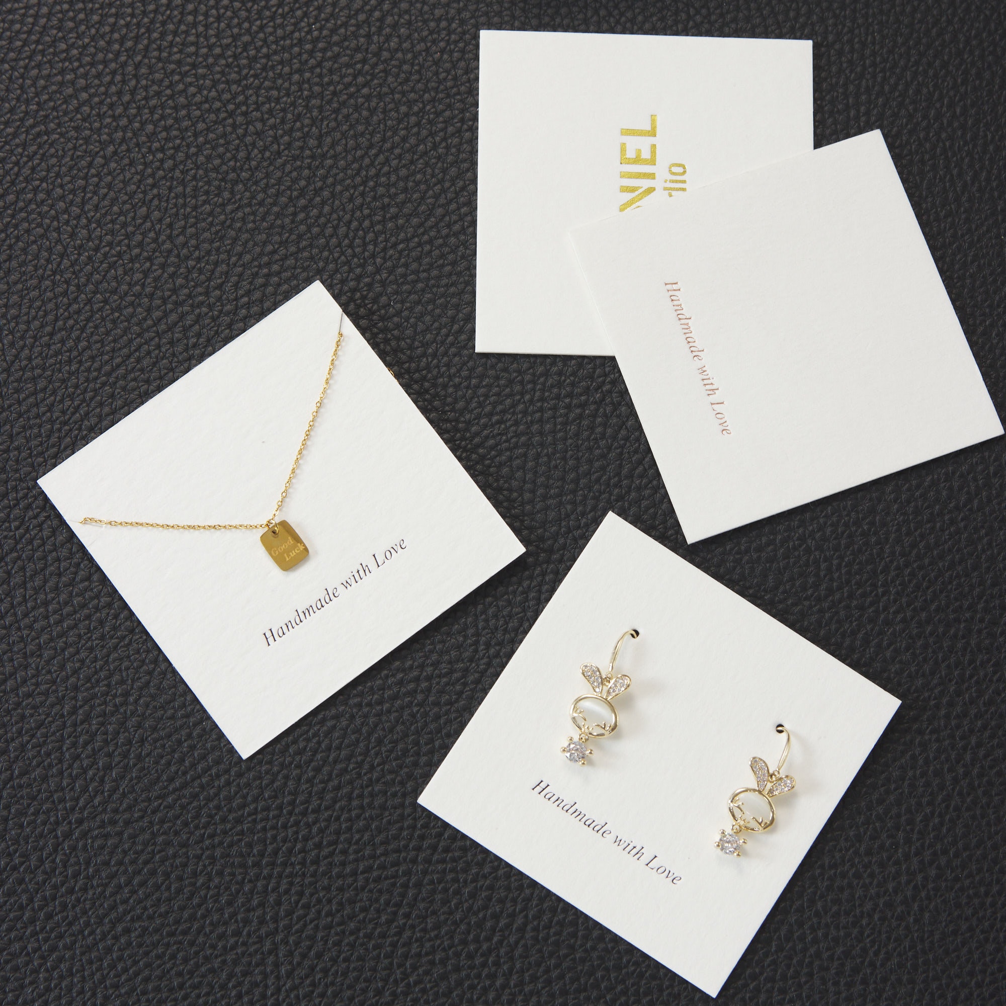 100pcs Personalized Jewelry Display Card Custom Paper Card - Etsy