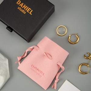 Personalized Jewelry Packaging Pouch With Custom Logo Envelope Bag for ...