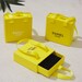 50pcs Yellow Paper Box Slide Box String Box Black Box Necklace - Etsy