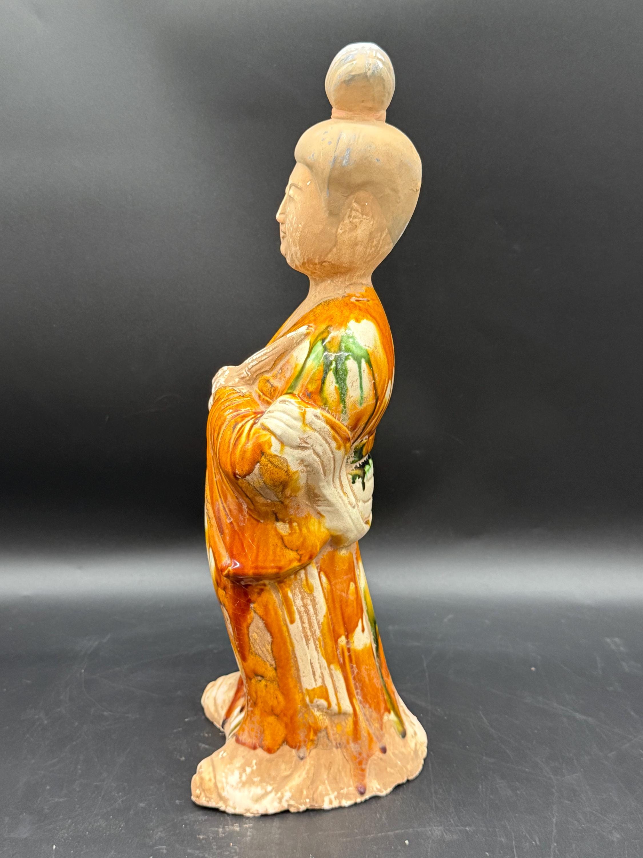 Large Chinese Court Lady Asian Lady Statue Tang Dynasty Style Sculpture ...