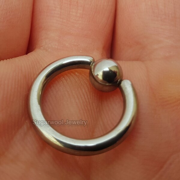 Captive Bead Ring - Etsy