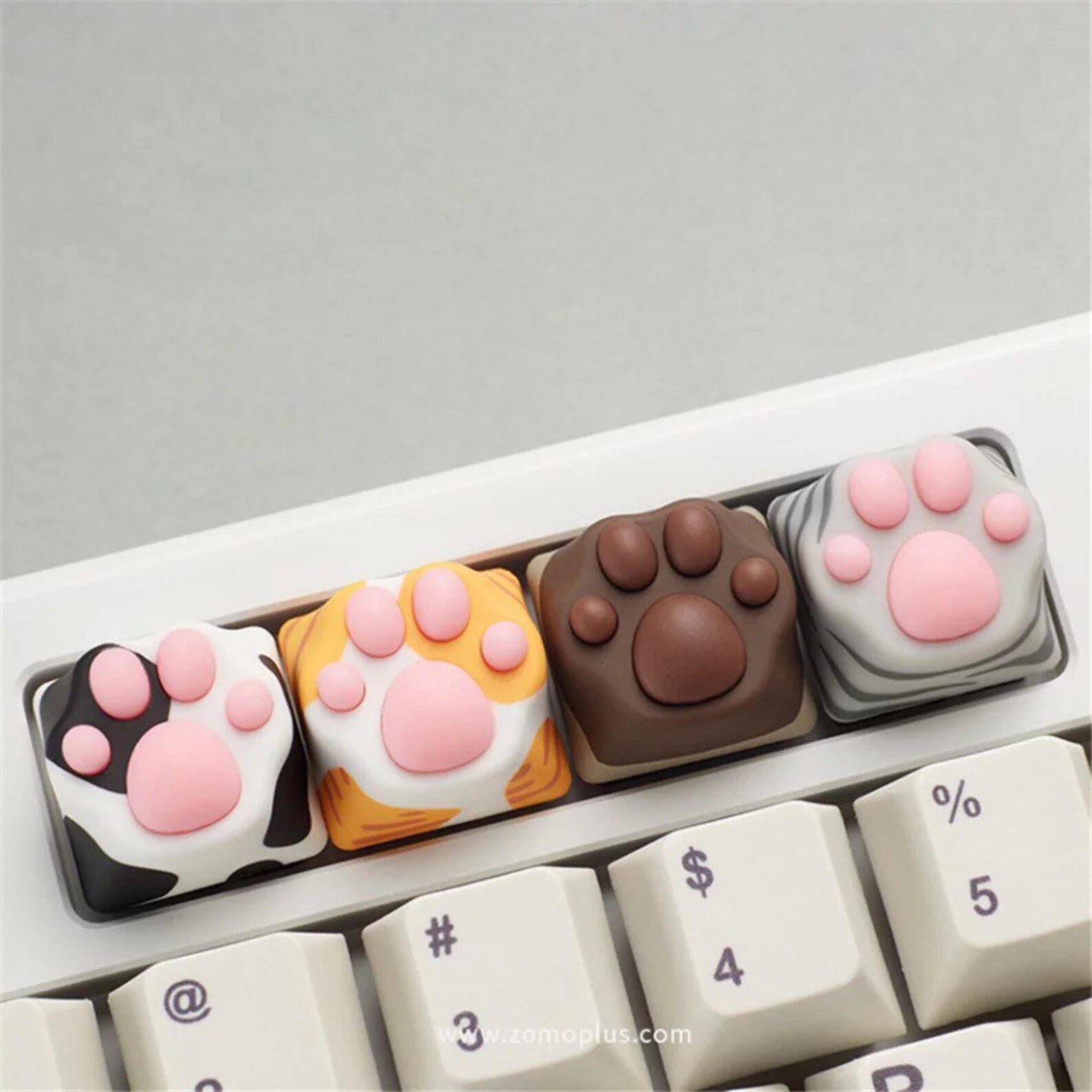 Mechanical Keyboard Keycaps Cat Paw Cute Paws Claw Keyboards - Etsy