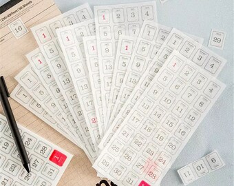 365 Days Stickers - Etsy