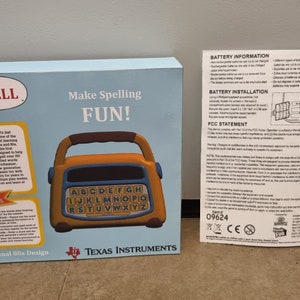 Toy Story Mr Spell Box and Instruction Manual - Etsy