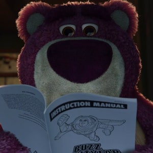 Toy Story Instruction Manual Buzz Lightyear - Etsy