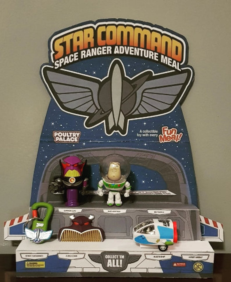 Poultry Palace-star Command Toy Story Display - Etsy