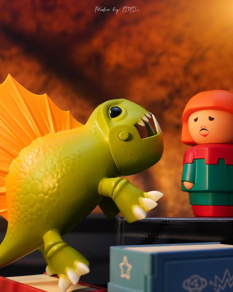 Dimetrodon Fauntleroy Pingo Battlesaurs Toy Story - Etsy UK