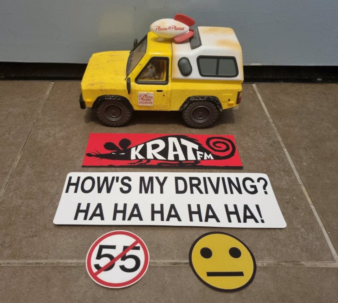 Toy Story Pizza Planet Stickers - Etsy