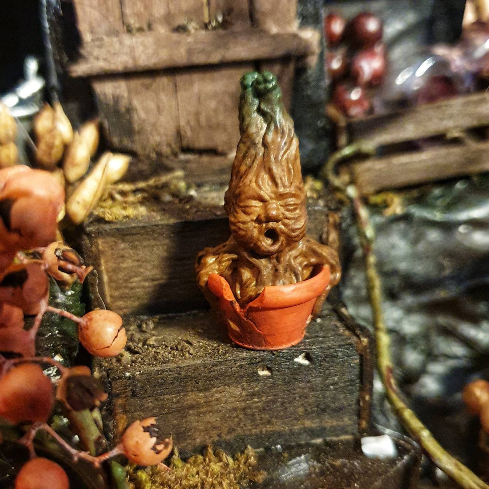 Baby Alraune schreiend im Topf 3D Resinprint Miniatur Figur - Etsy.de