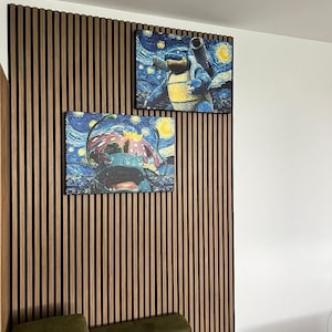 Starry Night Charizard - Print - Etsy