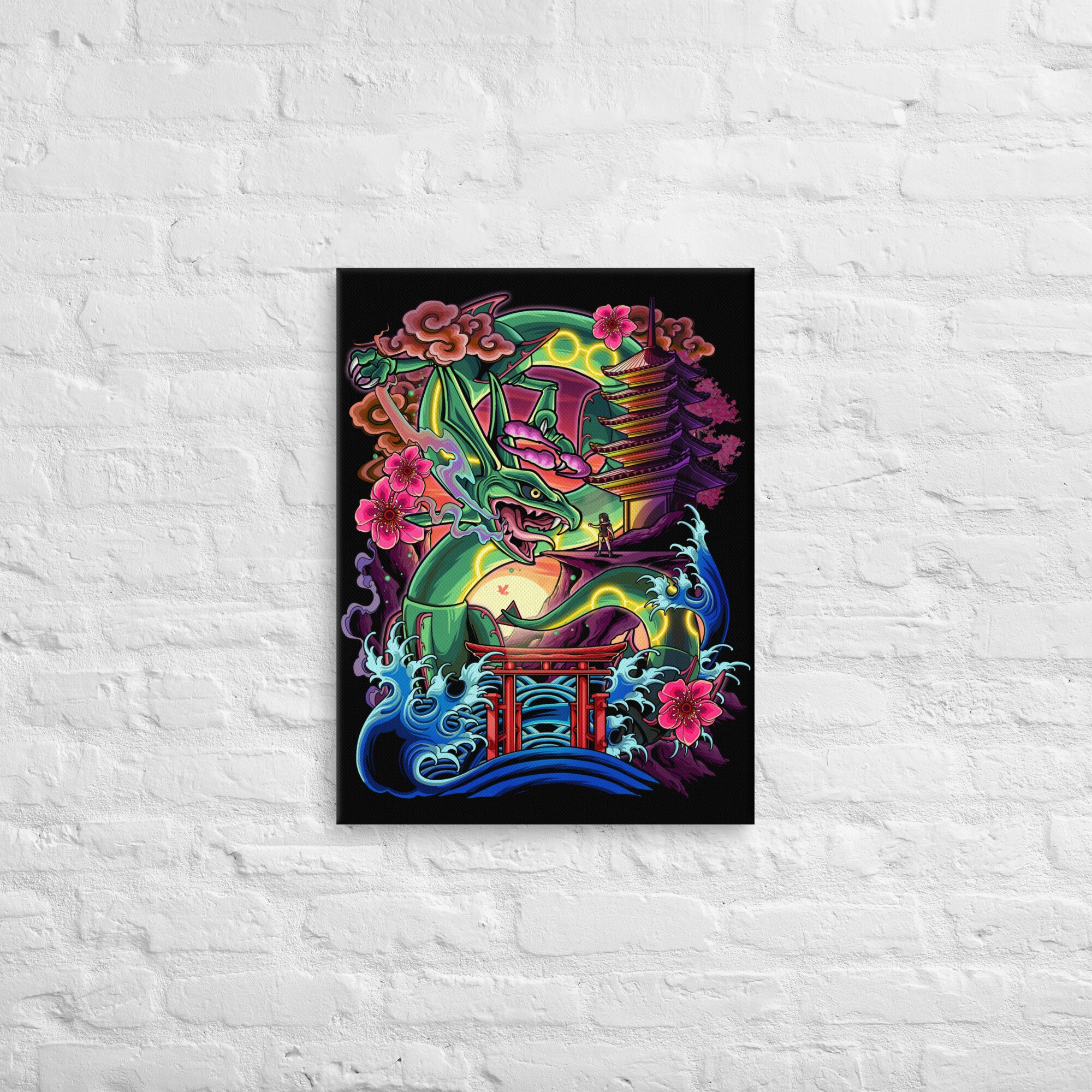 Rayquaza VMAX - Canvas - Etsy