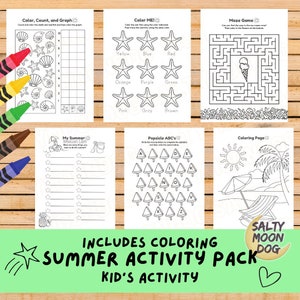 Summer Activities, Summer Printables, Summer Games, Summer Activity ...