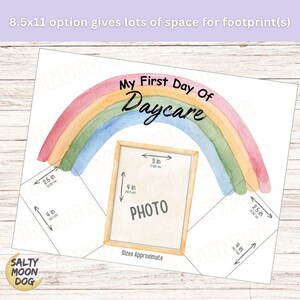 First Day of Daycare Handprint Craft Printable | Daycare Craft ...