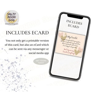 Youre My Favorite Card / Valentines Day Card for Him, Card for Her / I ...