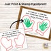 Handprint Art Mitten Poem Baby Toddler Kids Activity Art Craft ...