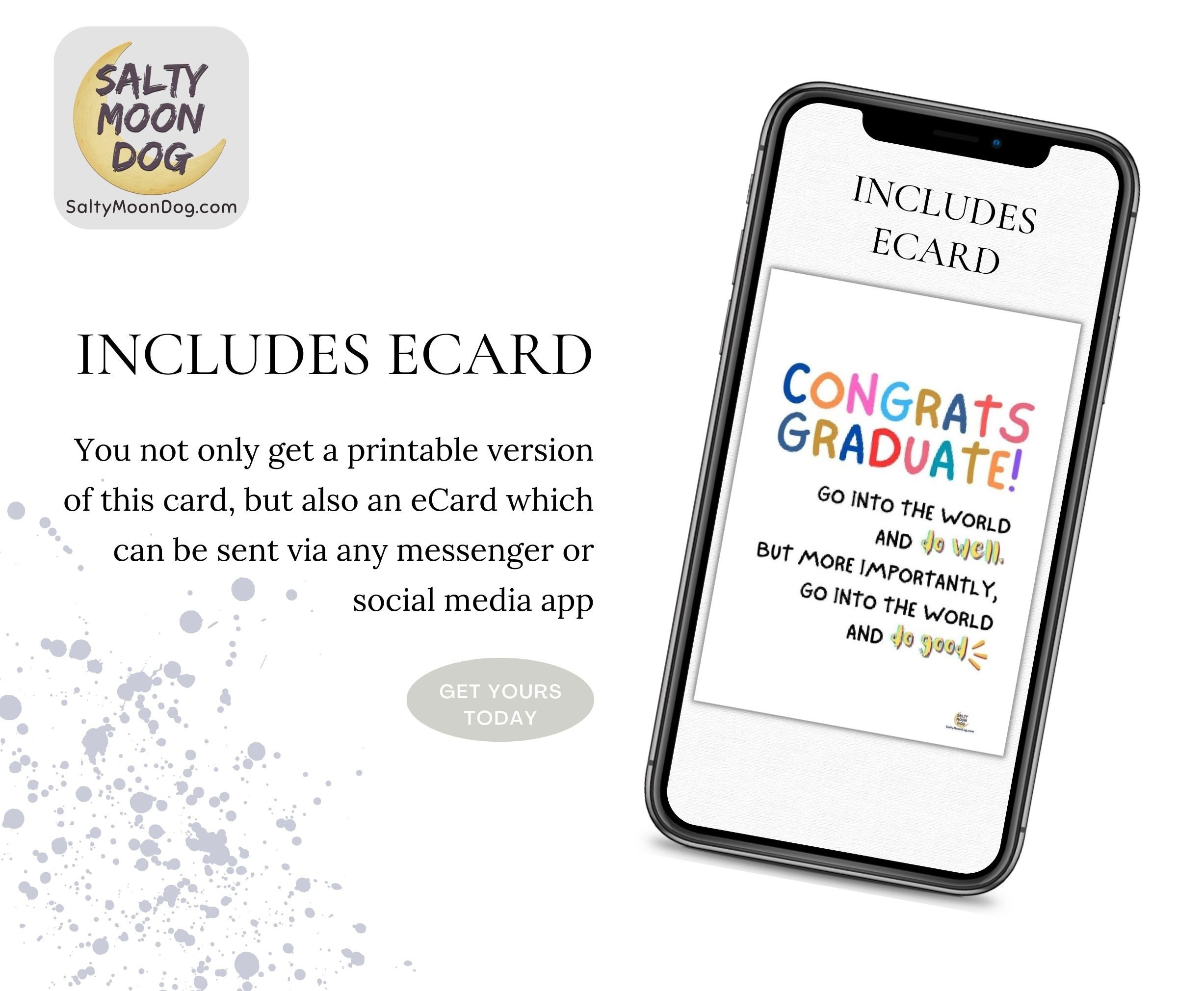 Graduation Card for Him or Her | Medical Student | Nursing School | Law ...