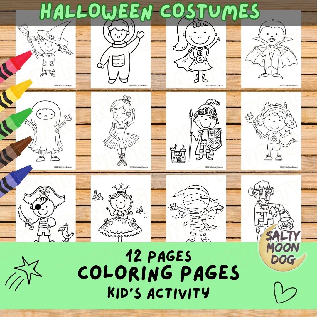 Kids Activities, Kids Halloween Coloring Pages, Halloween Coloring ...