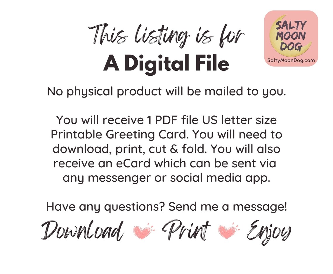 Thank You Card, Friend Thank You Card, Thank You for Being Amazing ...