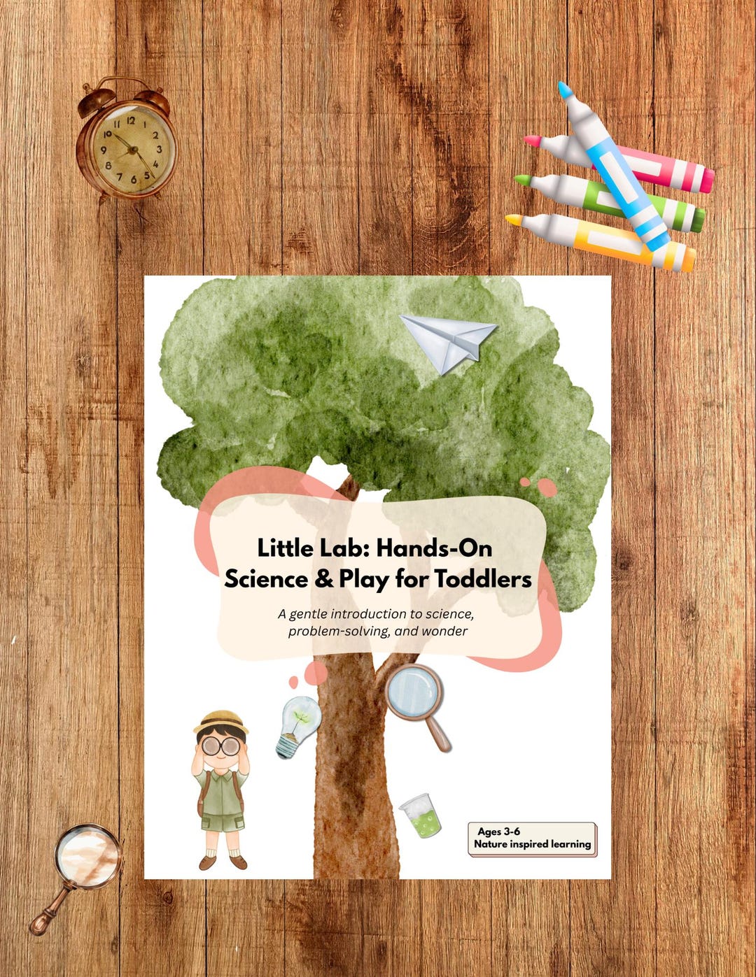 STEAM Journal for Toddlers, Printable Montessori- Inspired Science ...
