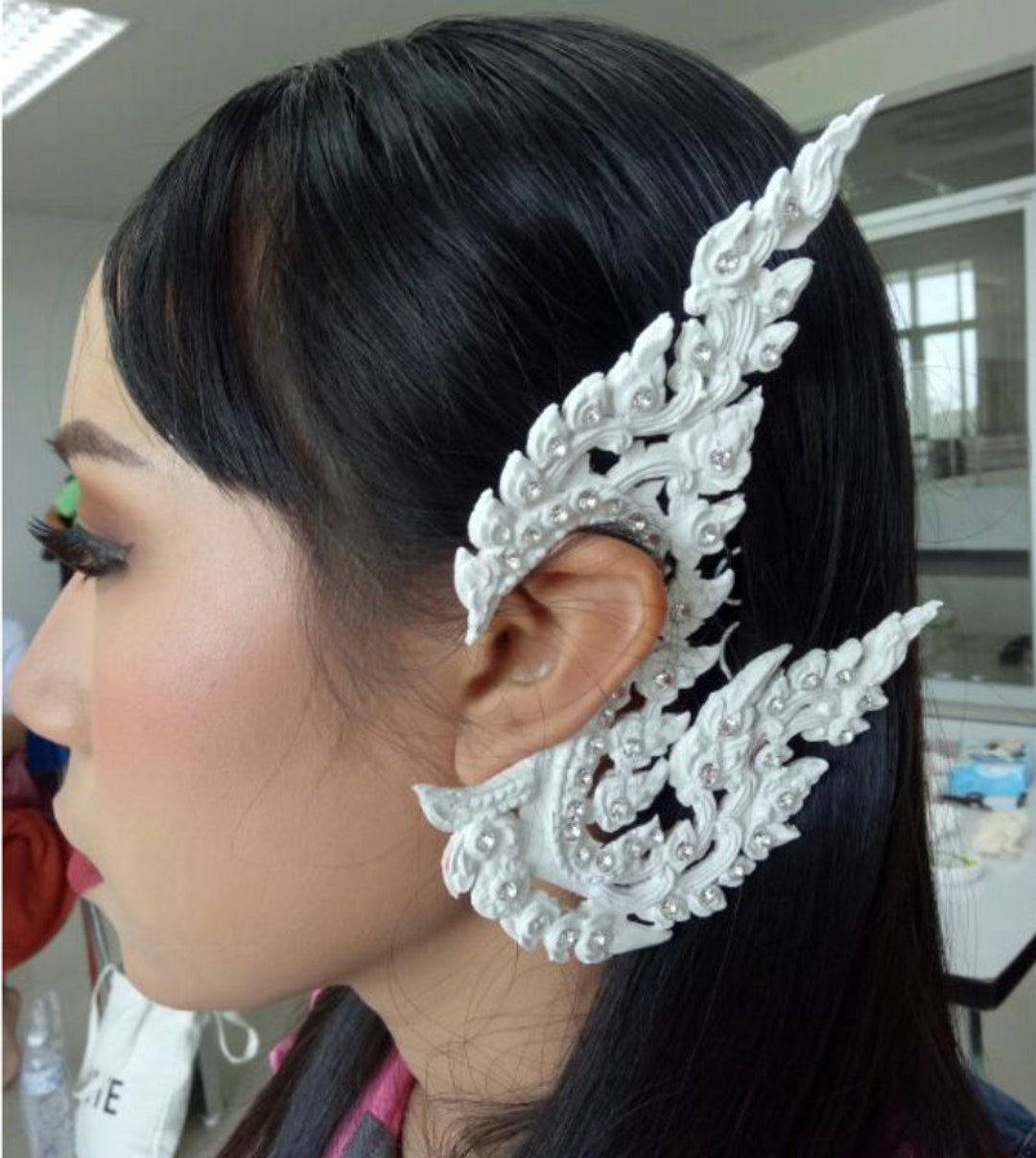 Thai Bridal Ear Cuff Made in Thailand Thai Accessories - Etsy