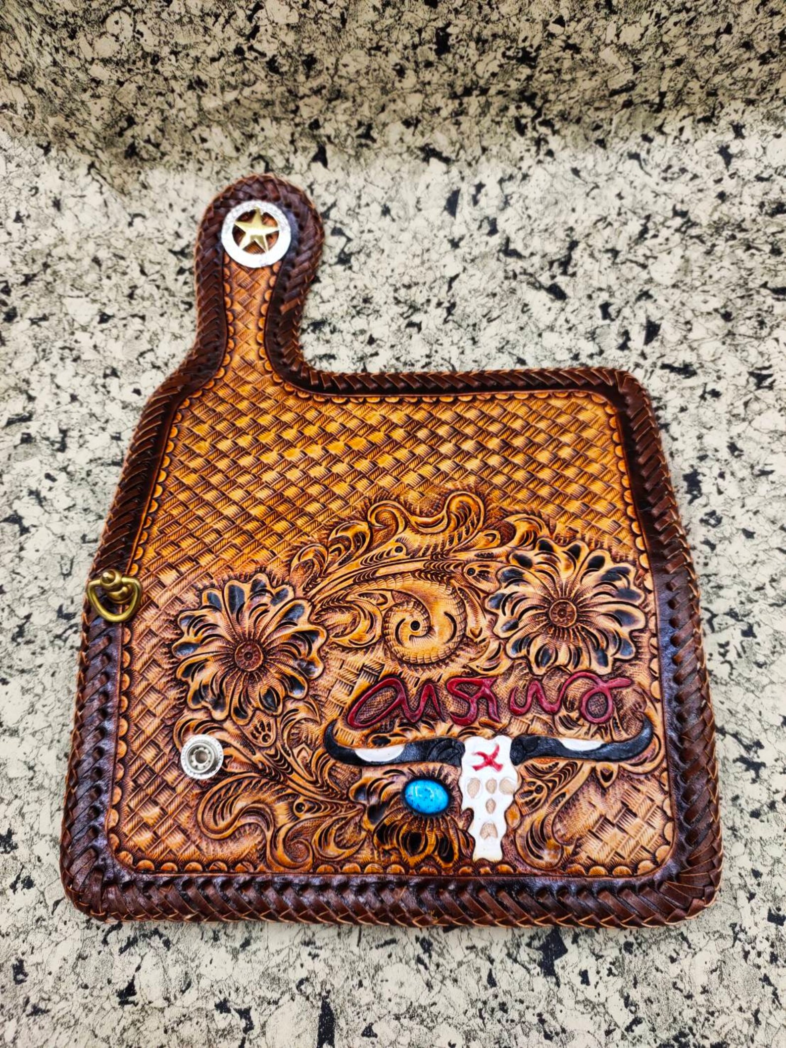 Vintagebiker Wallet Leather Chain Wallet Biker Wallet | Etsy