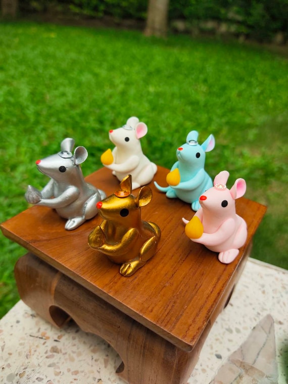 Mushakraj Rat Idol for Puja Mouse Statue for Ganpati Puja | Etsy