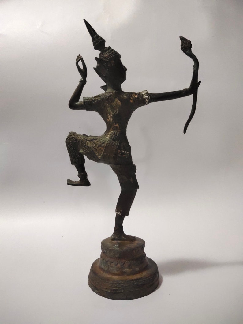 Brass Hindu Statue of Lord Rama Thai Handmade Artifact | Etsy