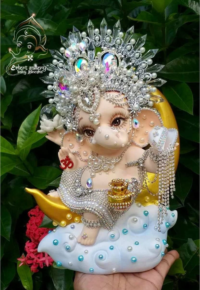 Ganesh Statue Baby Ganesha Statue Lord Ganesh Statue14.5 | Etsy