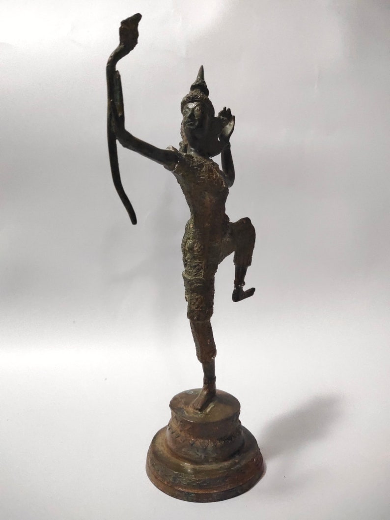 Brass Hindu Statue of Lord Rama Thai Handmade Artifact | Etsy