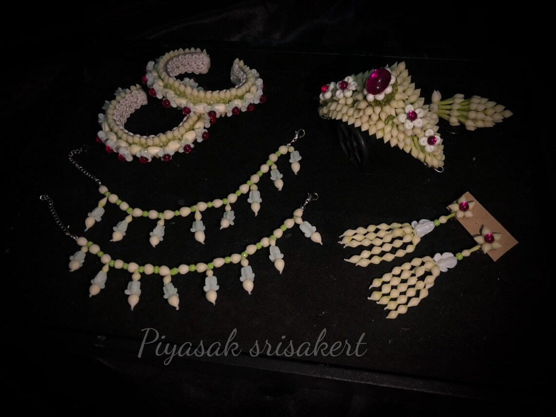 Set Thai Accessories Thai Accessories for Thai Costume - Etsy
