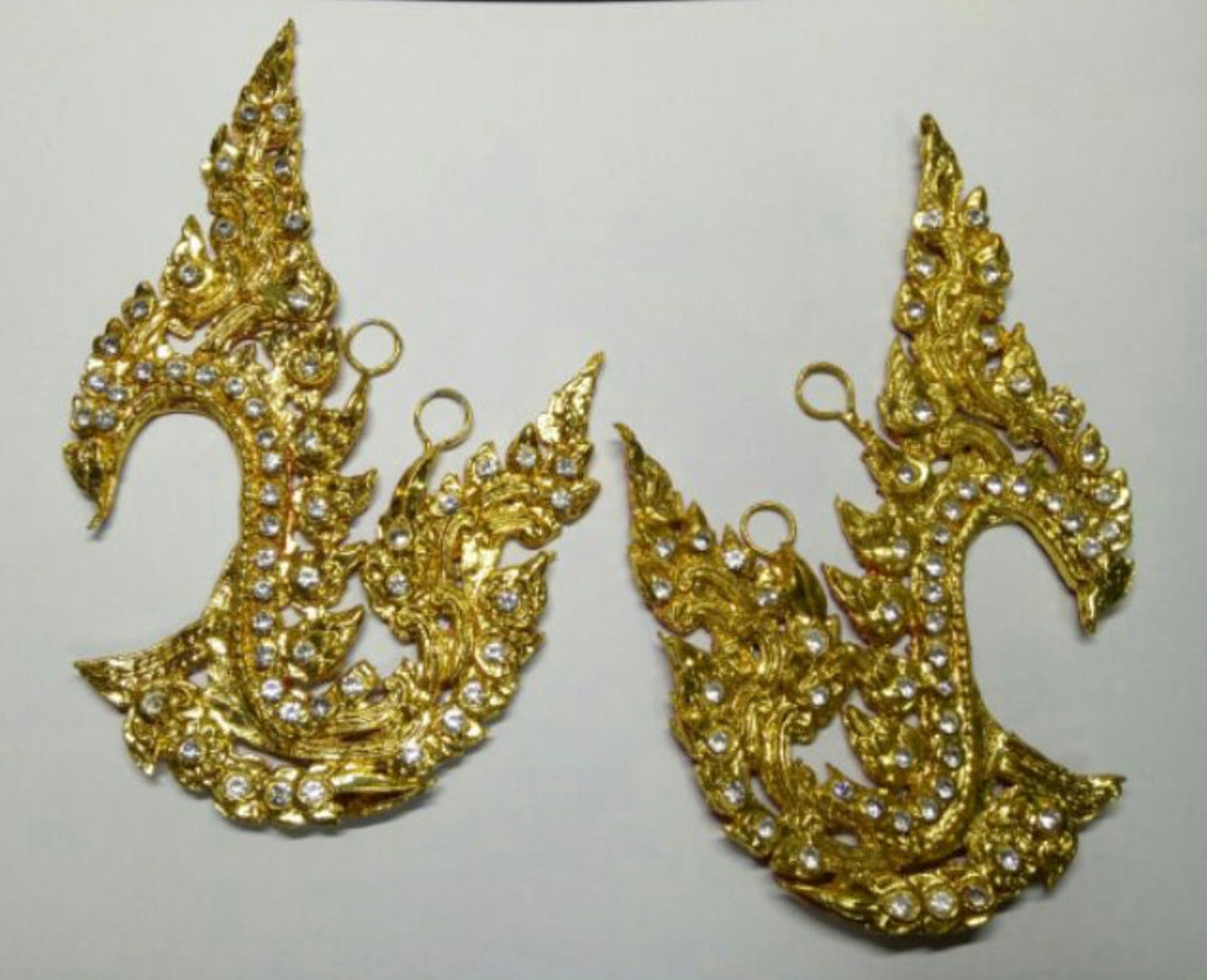 Thai Bridal Ear Cuff Made in Thailand thai accessories | Etsy