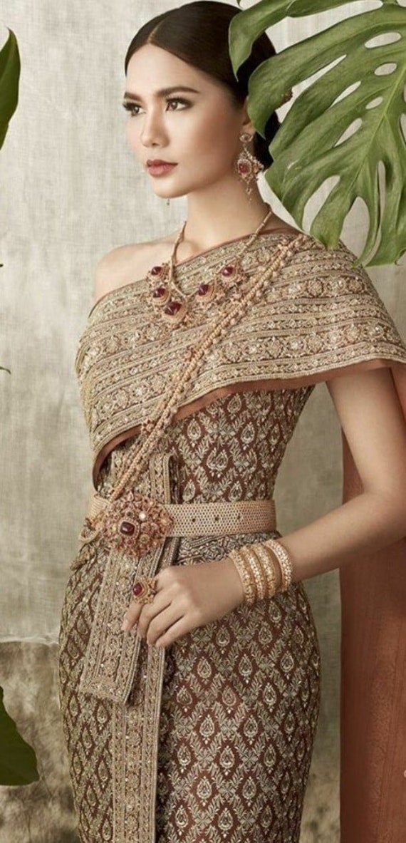 Beautiful Lace Sash Thai Traditional Thai Custom - Etsy