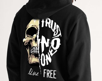 Trust No One Hoodie - Etsy